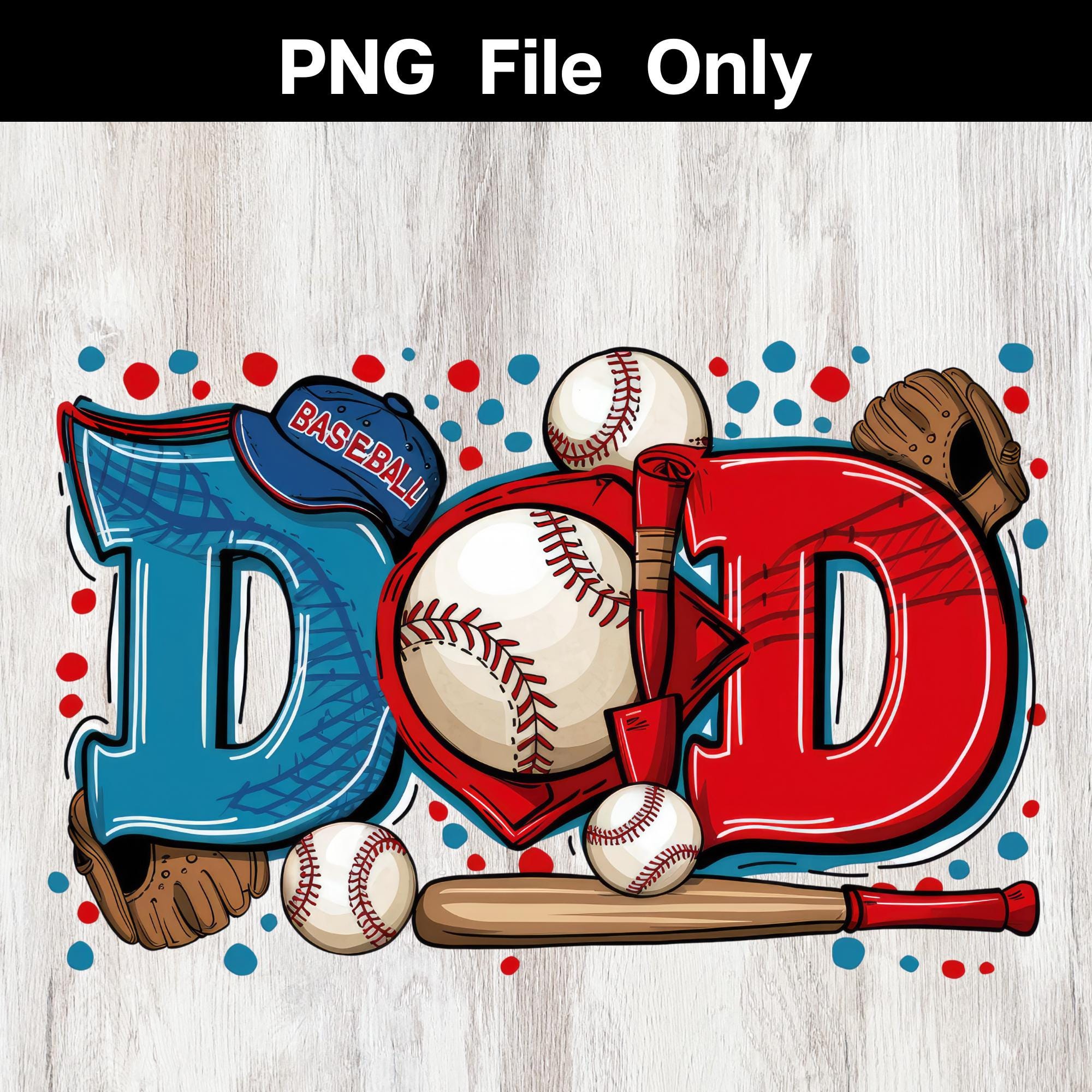 Baseball Dad Png Sublimation Design, Baseball Png, Father’s Day Png ...
