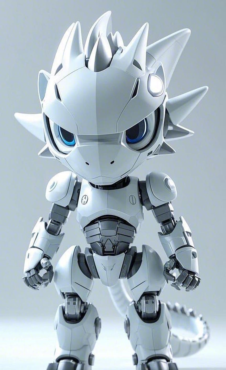 Dragonoid Mech 001 STL 3D Print File - Etsy Australia