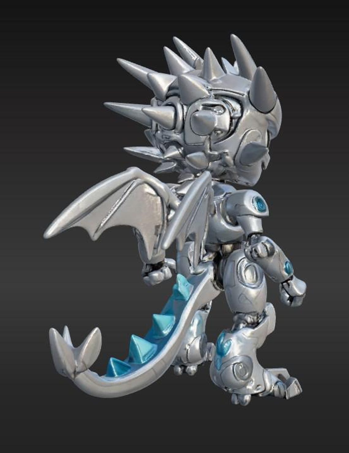 Dragonoid Mech 003 STL 3D Print File - Etsy