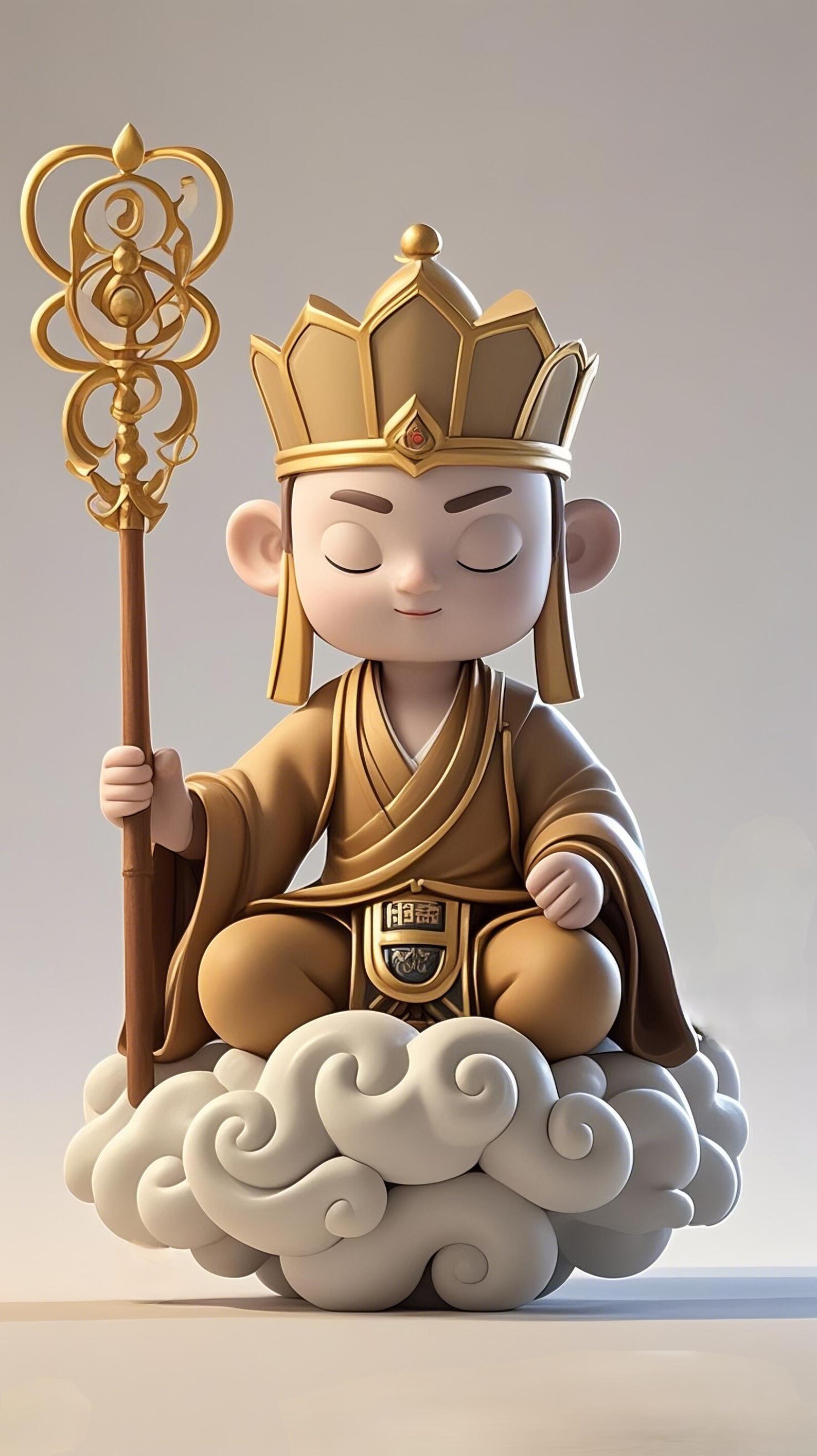 Master Tang San Zang 01 STL 3D Print File - Etsy