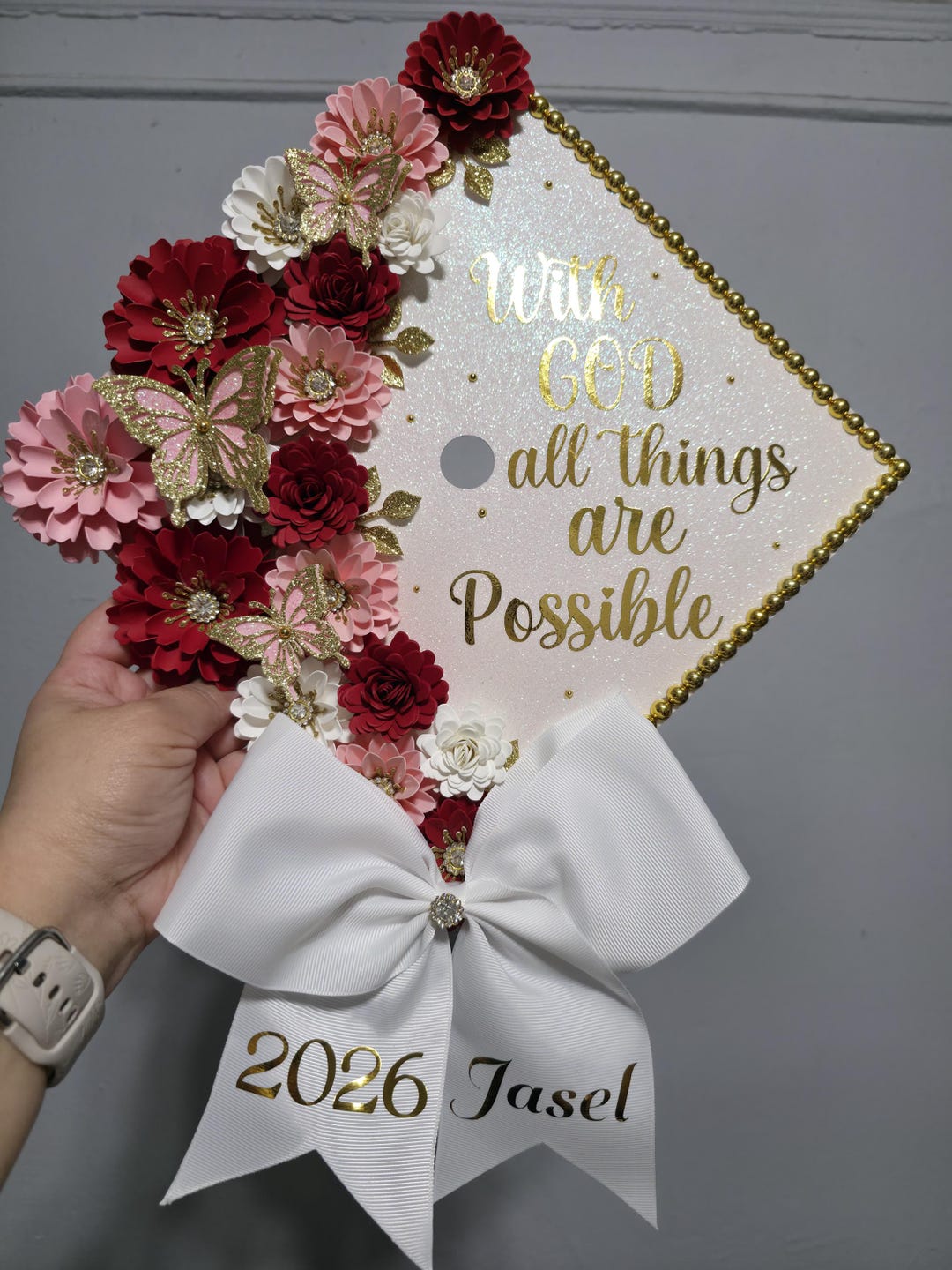 Class of 2026 Graduation Cap Topper Grad Cap Ideas Grad Cap Decoration ...