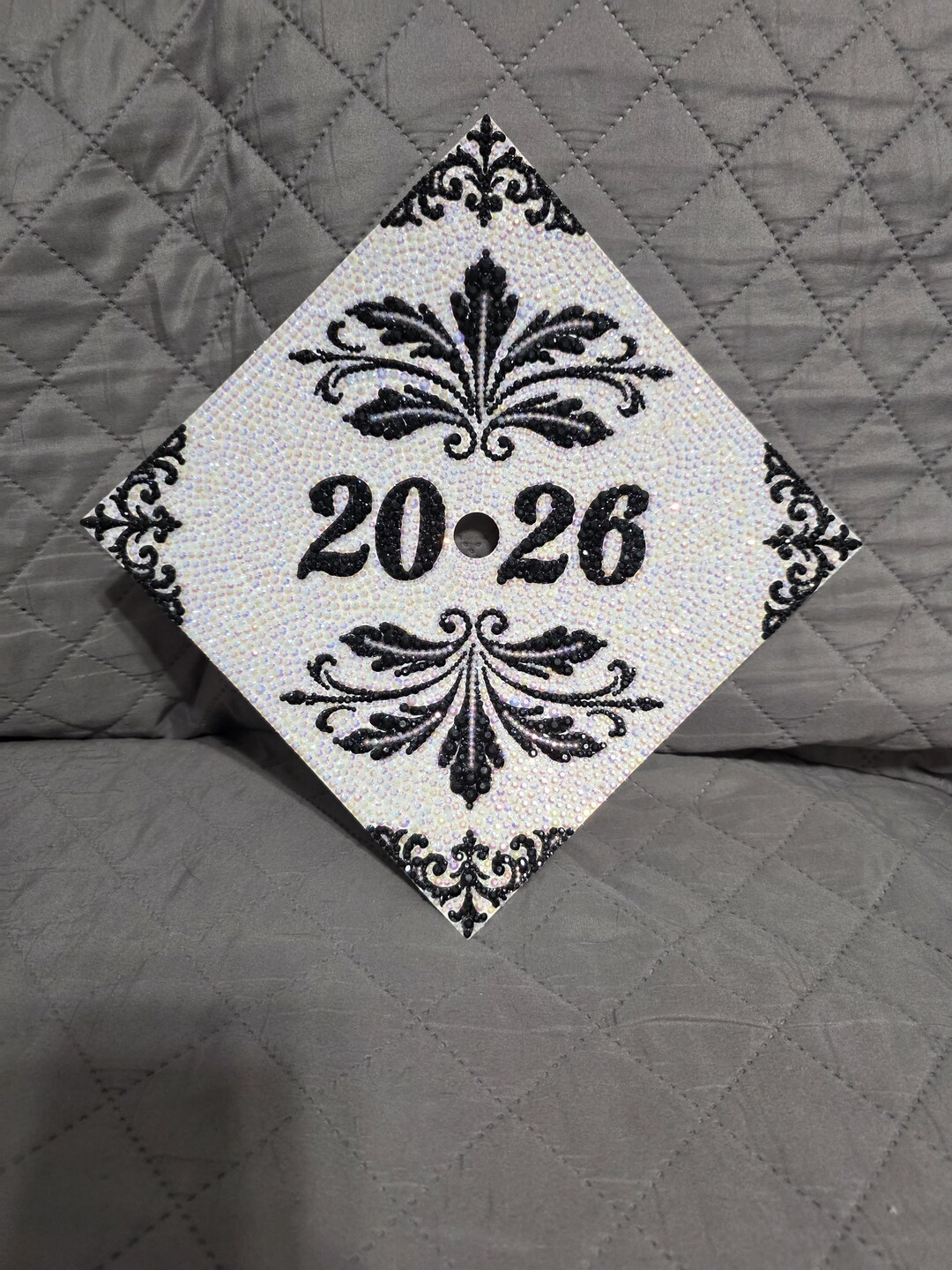 Ready to Ship Bridgerton Inspired Rhinestone Bedazzled Graduation Cap ...