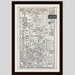 Toronto Canada Map, City Map, Street Map, 1950s, Black and White, Retro ...
