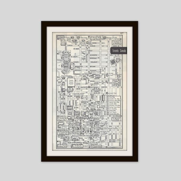City Street Grid Map - Etsy