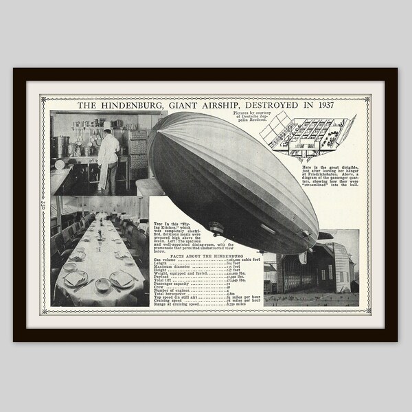 Hindenburg - Etsy
