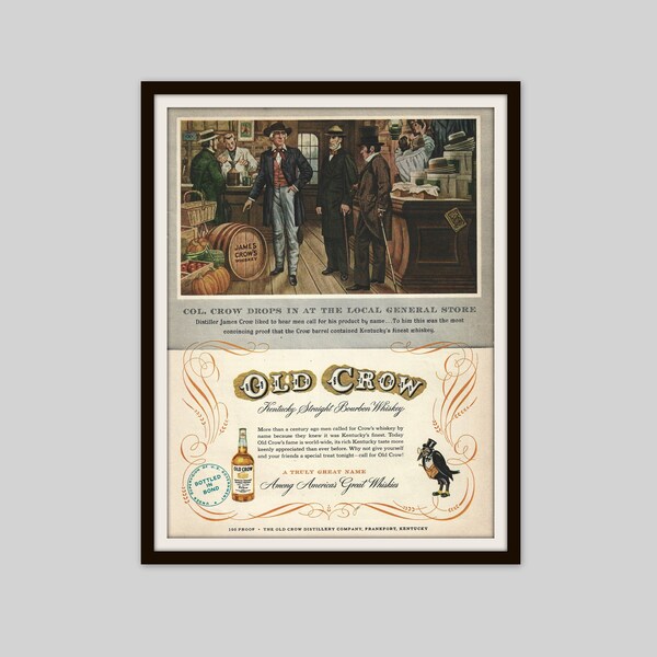 Old Crow Whiskey - Etsy