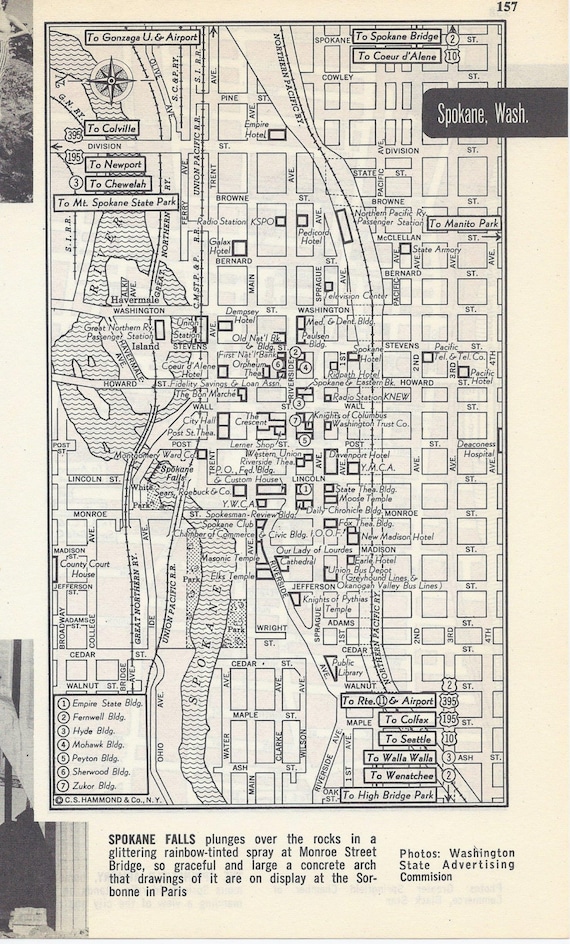 Springfield Massachusetts Historic Map