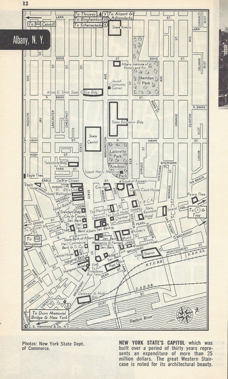Akron Ohio Map Vintage Map City Map Street Map 1950s 2 Etsy Akron Ohio Map Vintage Map City Map Street Map 1950s 2 Etsy