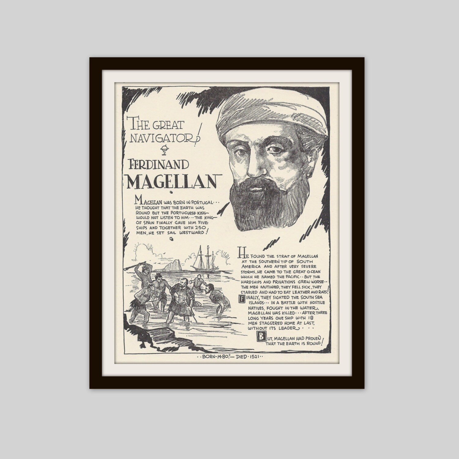 Ferdinand Magellan Timeline For Kids