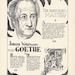 Goethe Vintage Art Print: Literary Classroom Decor - Etsy
