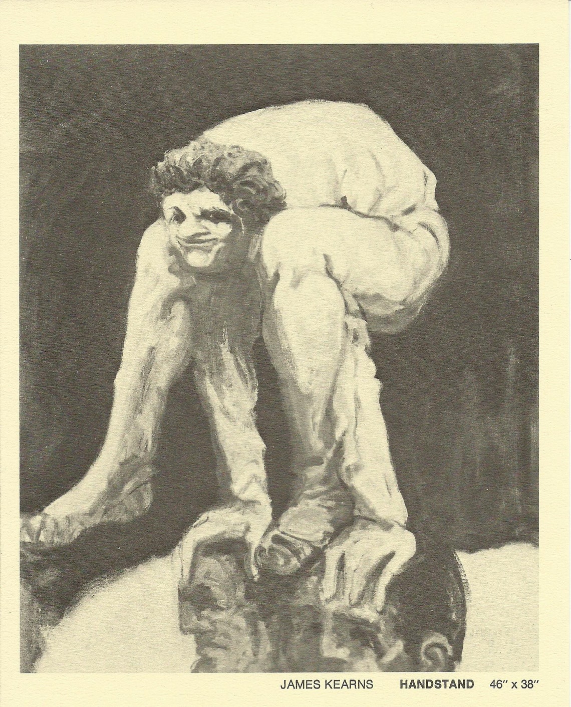 James Kearns Handstand C. 1971 American Artist B. 1924 - Etsy