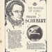 Franz Schubert, Vintage Art Print, Classroom Art, Music Teacher Gift ...