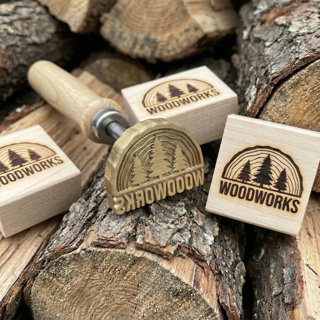 Custom Metal Stamp Logo Leather Stamp, Branding Iron Stamp With Your ...