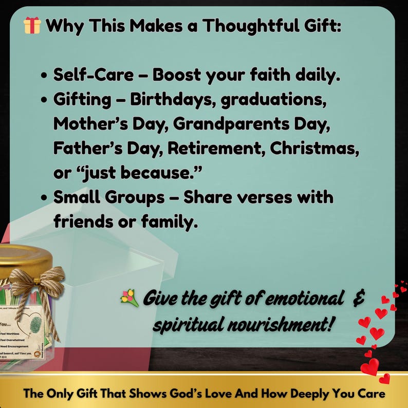 Printable Bible Verse Jar for Mom, Wife – Encouragment Cards Read Me ...
