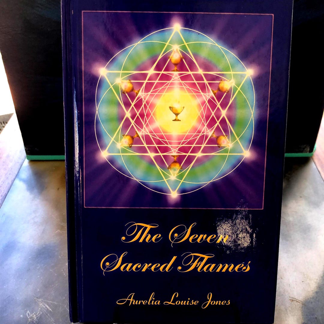 The Seven Sacred Flames Hardcover Book, Aurelia Louise Jones, 1st Ed - Etsy
