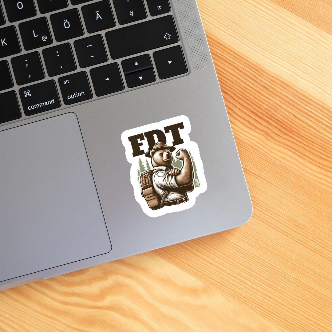 FDT Resist Bear Sticker, Foxtrot Delta Tango Anti Trump, National Parks ...