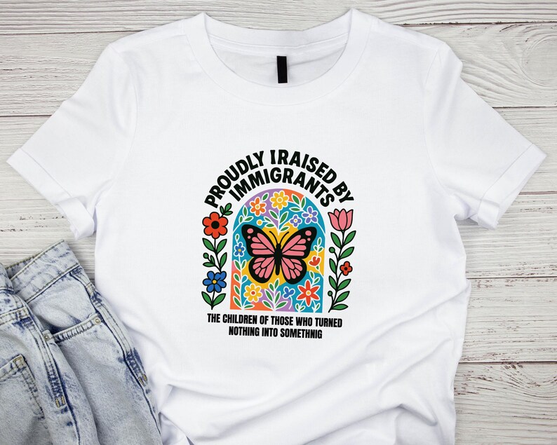 Proudly Raised by Immigrants SVG: Social Justice Design (digital ...