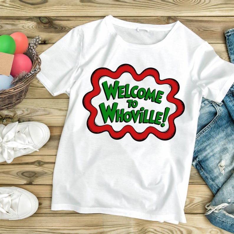 Welcome to Whoville Sign SVG | Cindy Lou Who Lane Christmas Street Sign ...