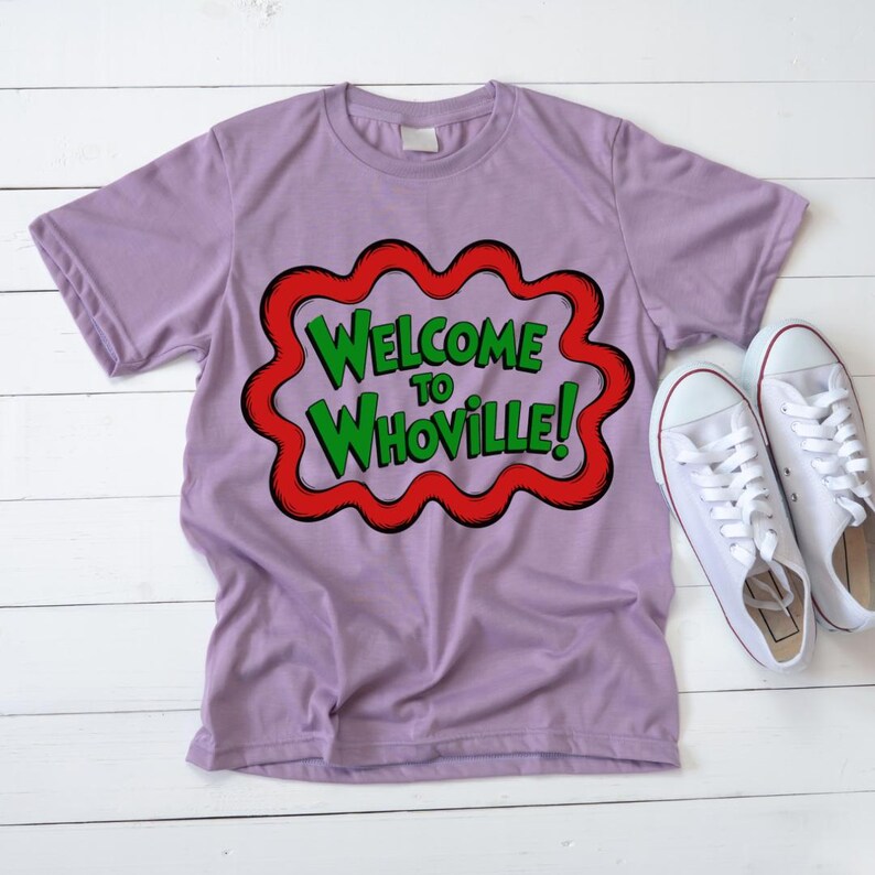 Welcome to Whoville Sign SVG | Cindy Lou Who Lane Christmas Street Sign ...