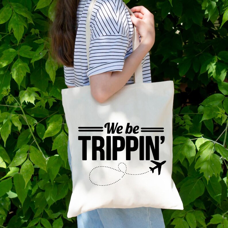 We Be Trippin' SVG/PNG: Summer Vacation Clip Art (digital Download) - Etsy