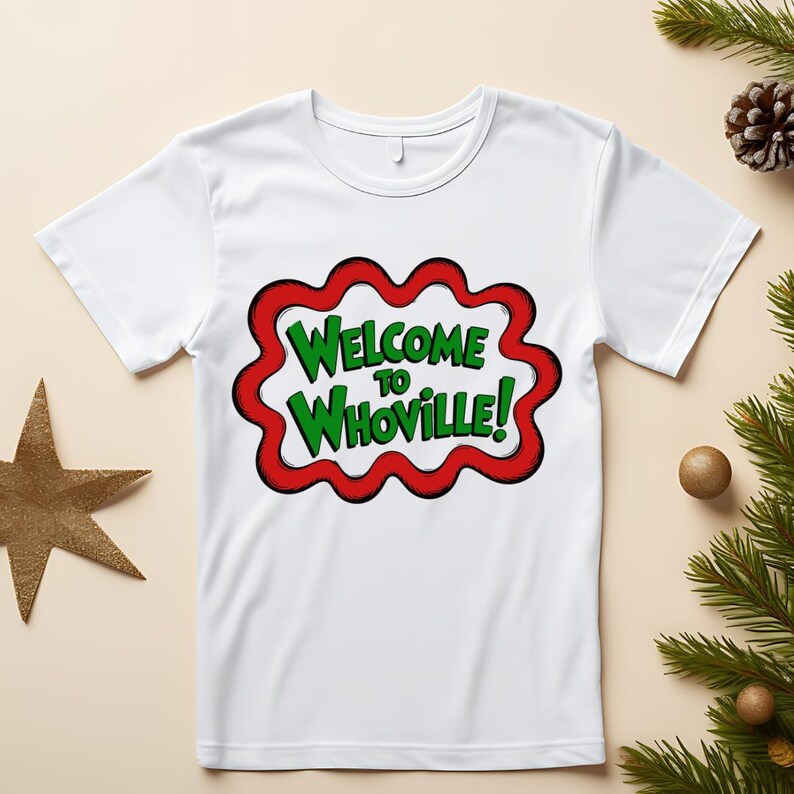 Welcome to Whoville Sign SVG | Cindy Lou Who Lane Christmas Street Sign ...
