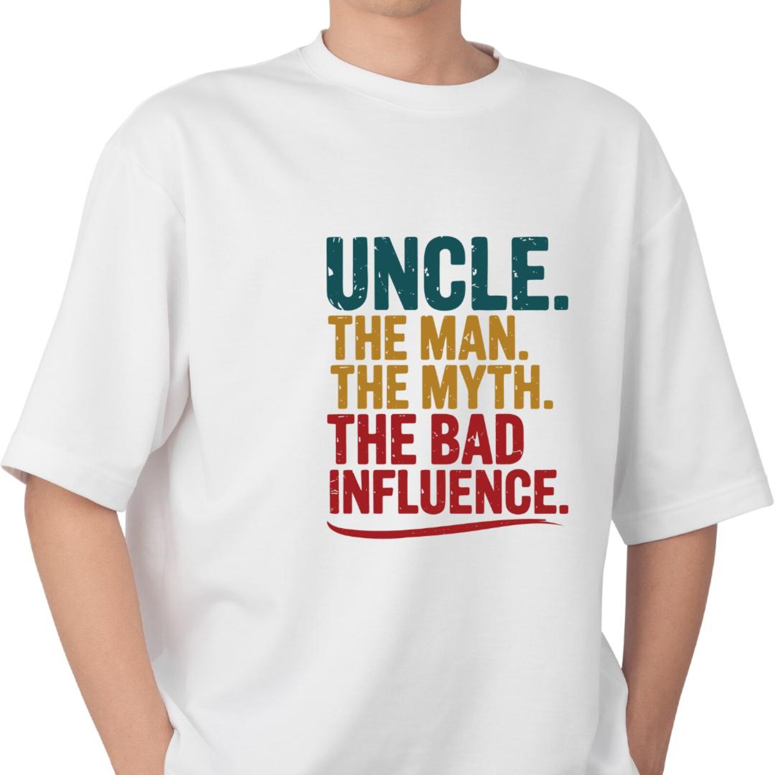 Uncle the Man the Myth the Bad Influence Svg, Uncle Svg, Man Myth Bad ...