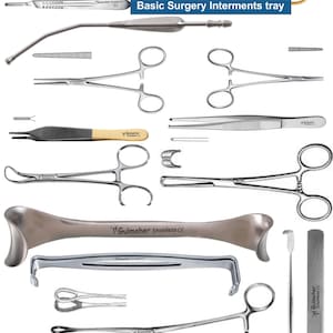 25% OFF | Basic Surgical Instrument Set - Etsy