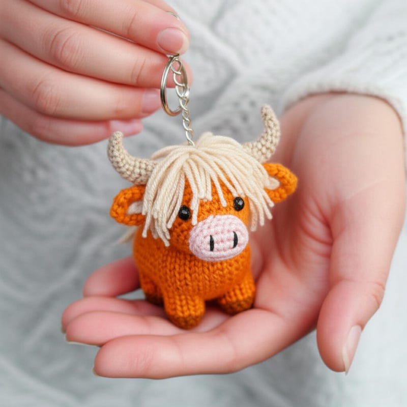 Mini Cow Doll Pattern - Etsy UK