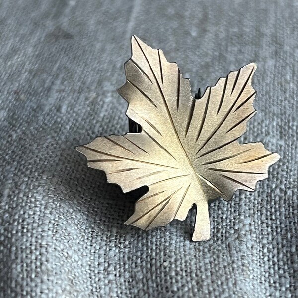 Autumn Leaf Brooch - Etsy
