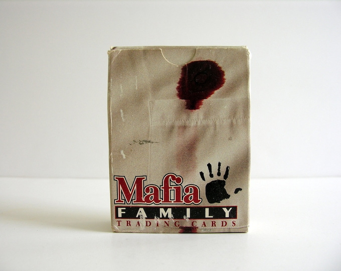 Mafia Family Trading Cards Mob Hits Gangsters Crime - Etsy