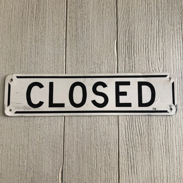 Closed Sign - Etsy