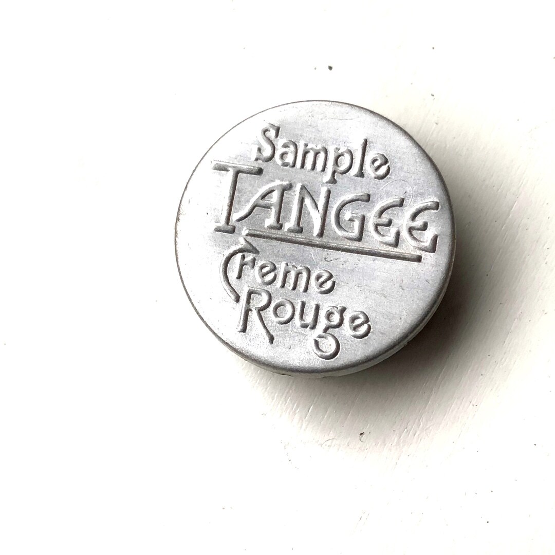 Tangee Creme Rouge Tin Vintage Tiny Makeup Container - Etsy