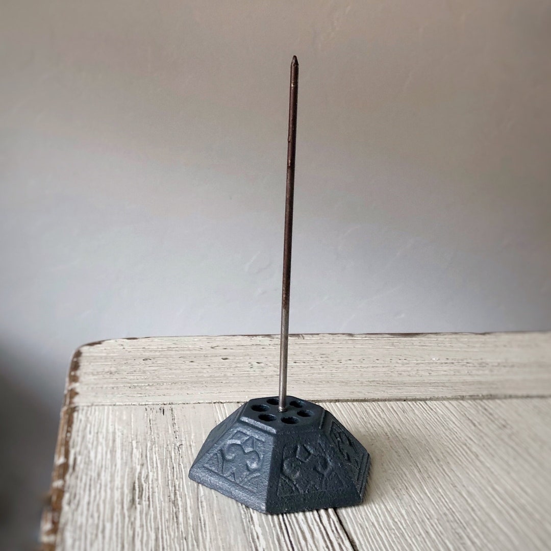 Receipt Ticket Spike Paper Spindle Blue/gray Vintage Paperwork ...