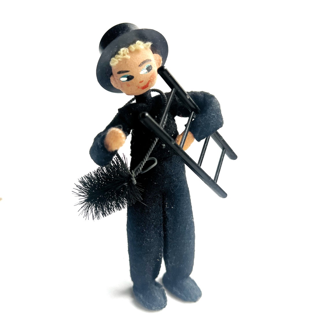 Chimney Sweep Doll German Baps Good Luck Handmade Edith Von Arps - Etsy