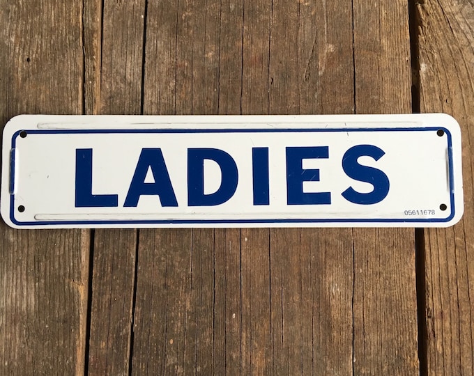 LADIES Vintage Sign Ladies' Room Restroom Metal Signage - Etsy