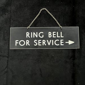 Vintage Sign Ring Bell for Service Signage Wall Hanging - Etsy