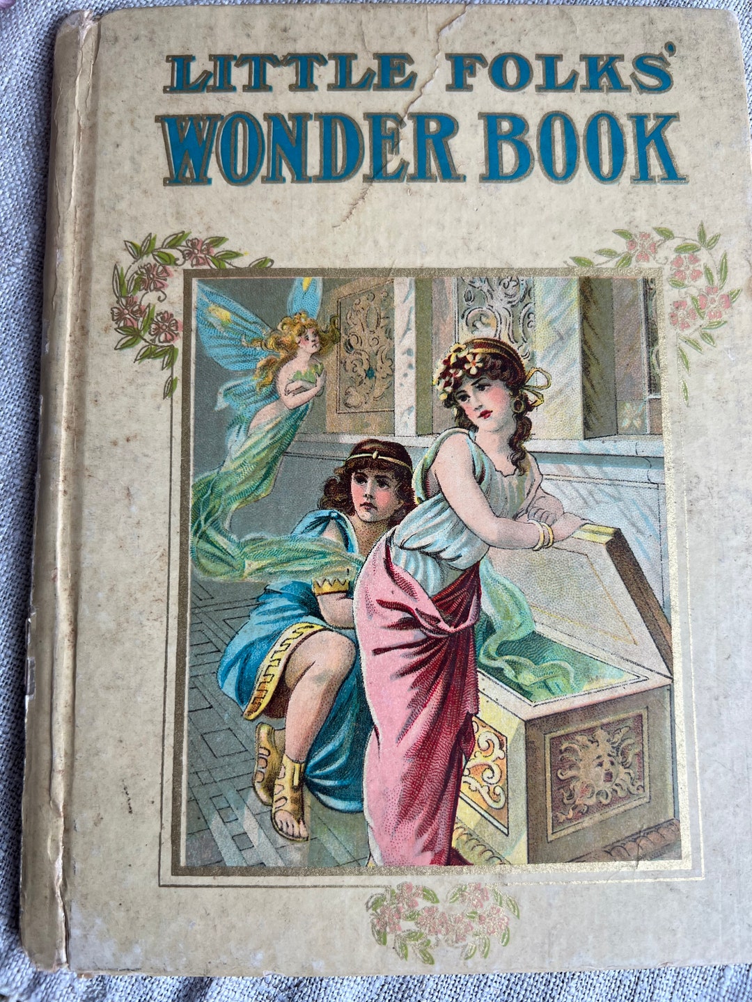 Greek Myths Little Folks Wonder Book Antique Beautiful Illustrations - Etsy