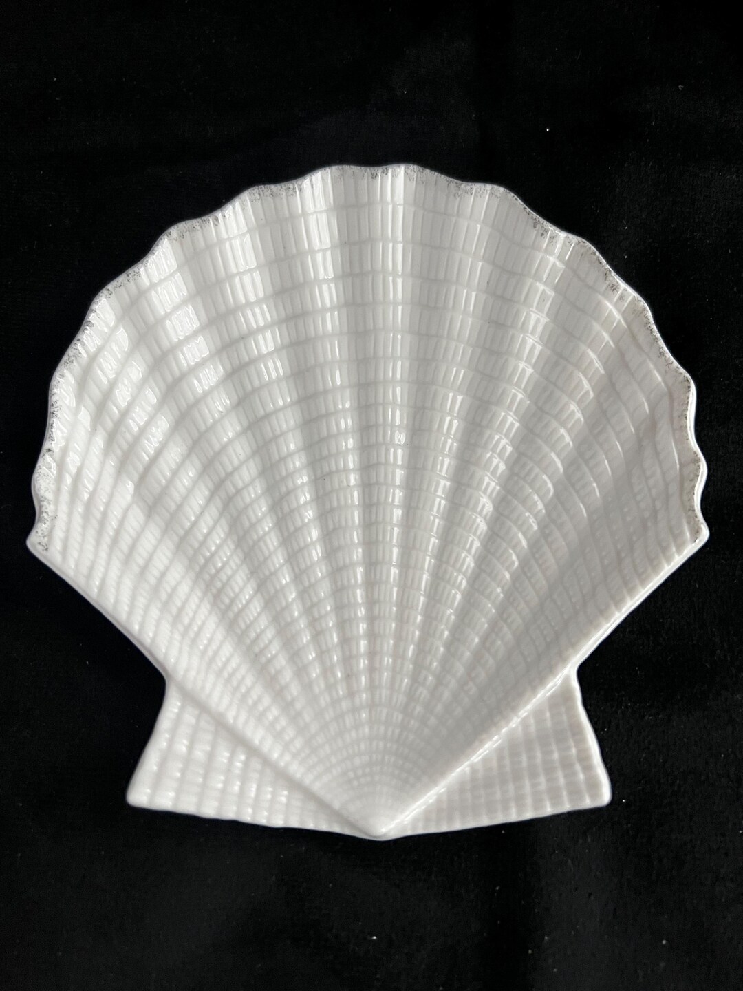 Clam Shell Dish Lenox China Coastal Seashell Beach Decor for Jewelry ...