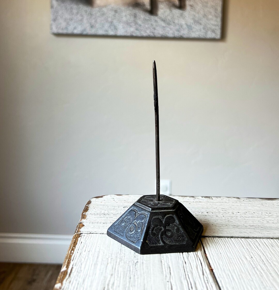 Receipt Spike Spindle Paper Industrial Office Vintage Desk Supply - Etsy