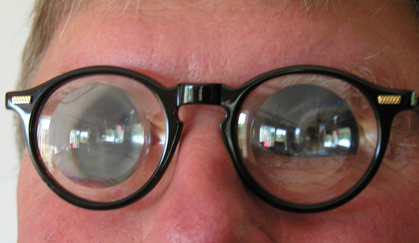 Magnifying Vintage Eyewear: Mr. Magoo Style Eye Glasses Coil | Etsy