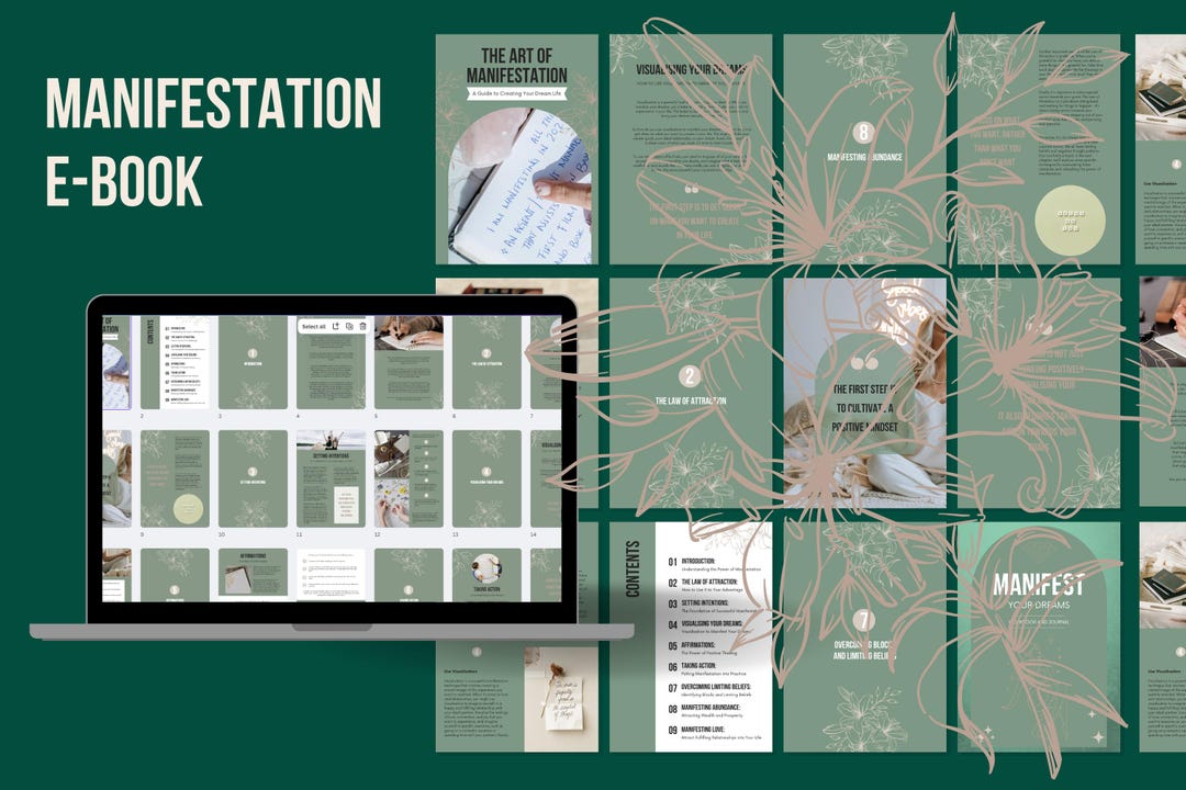 The Art of Manifestation E-book - Etsy