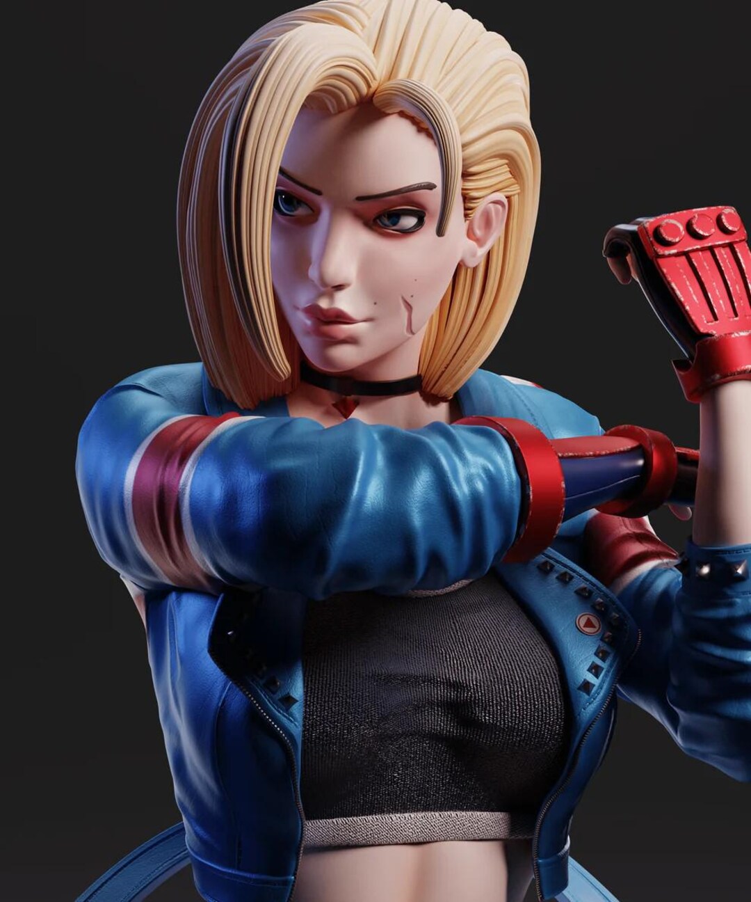 Cammy - Street Fighter - 25 Cm/ Figure/statue ,pla/sla/3d Printed ...