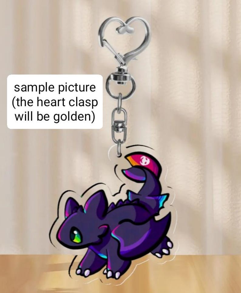 PREORDER // Httyd Toothless Charm - Etsy