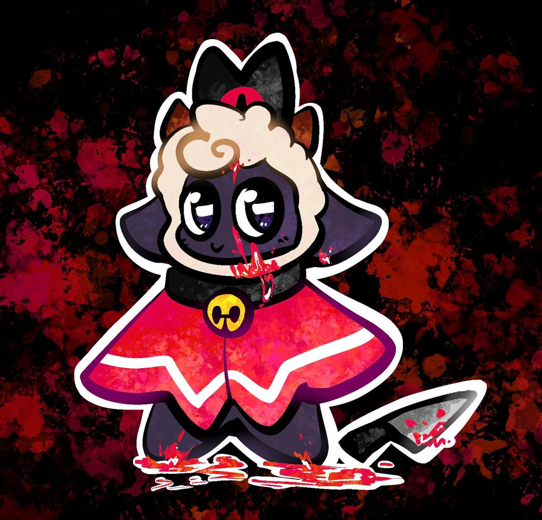 PREORDER // Cult of the Lamb Lambert Acrylic Charm - Etsy