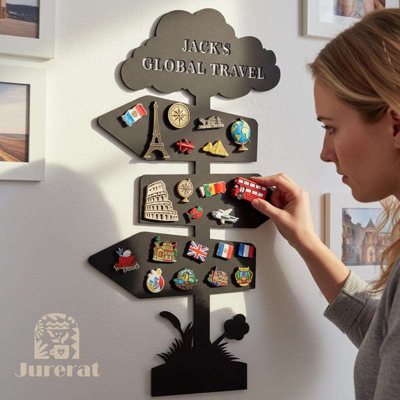 Hanging Metal Magnetic Board - Etsy UK