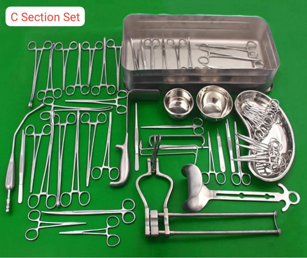 Gynecology Surgical Instruments C-section Cesarean Section Set High ...