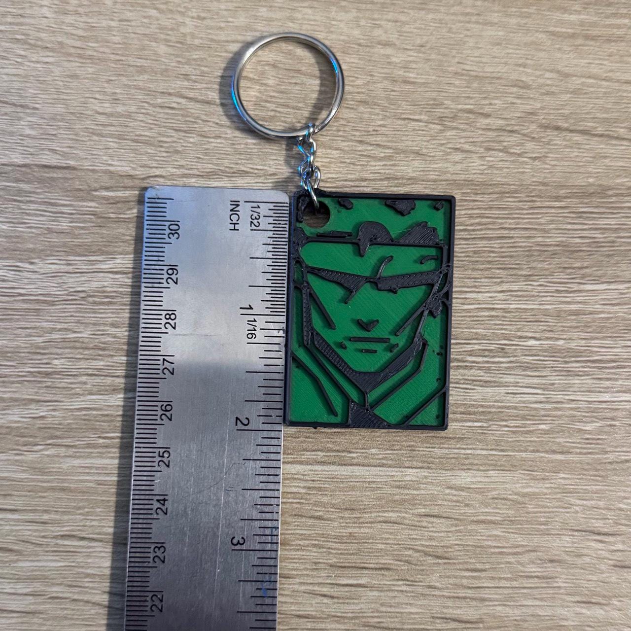 Metal Gear Solid – Snake Codec 3D Printed Keychain - Etsy
