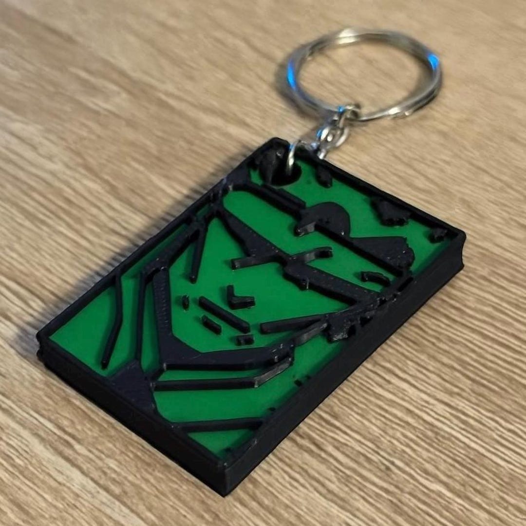Metal Gear Solid – Snake Codec 3D Printed Keychain - Etsy