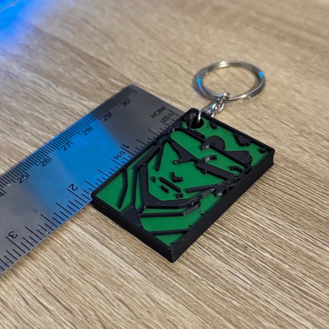 Metal Gear Solid – Snake Codec 3D Printed Keychain - Etsy