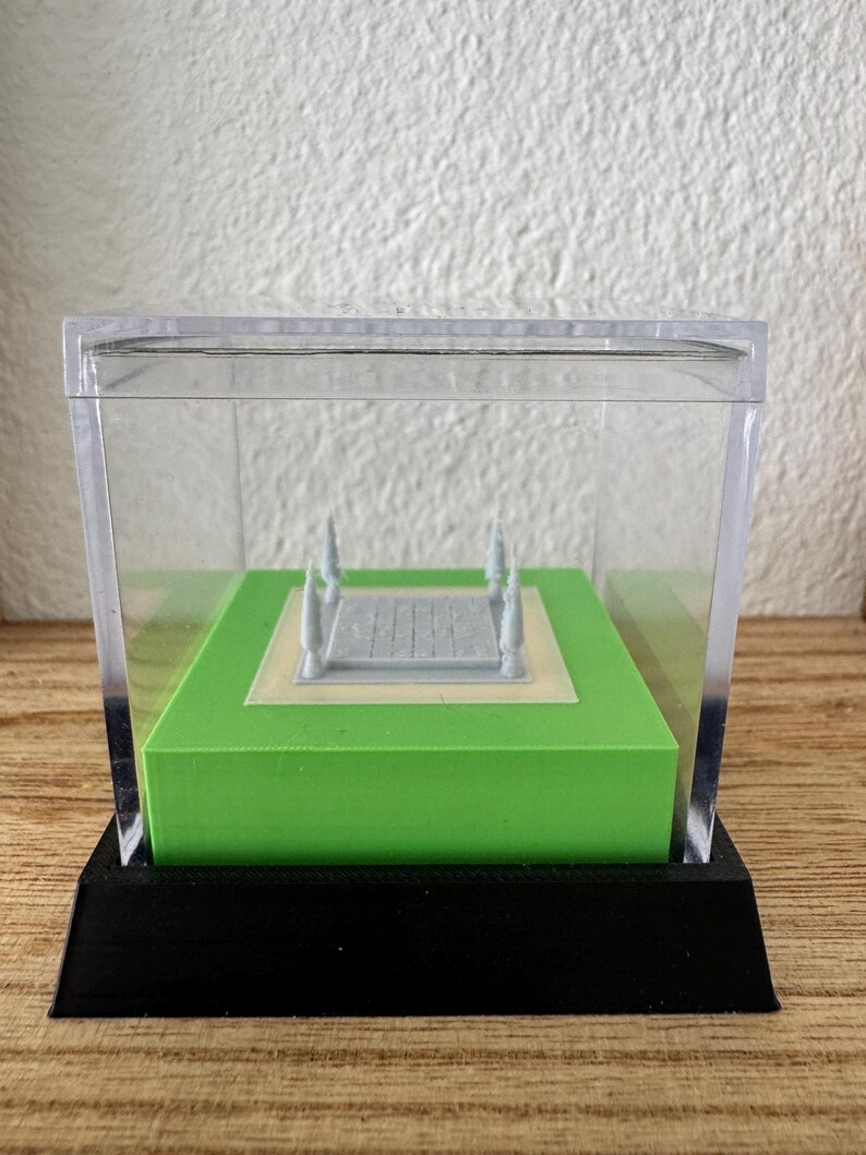 Dragon Ball Z Diorama – Cell Games Ring | 2x2 Acrylic Cube | 3D Printed ...